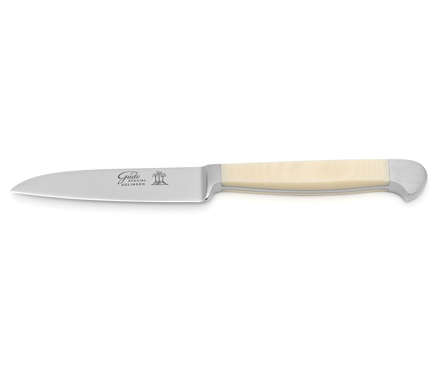 Güde Gemüsemesser 9 cm, Alpha White Micarta | Güde